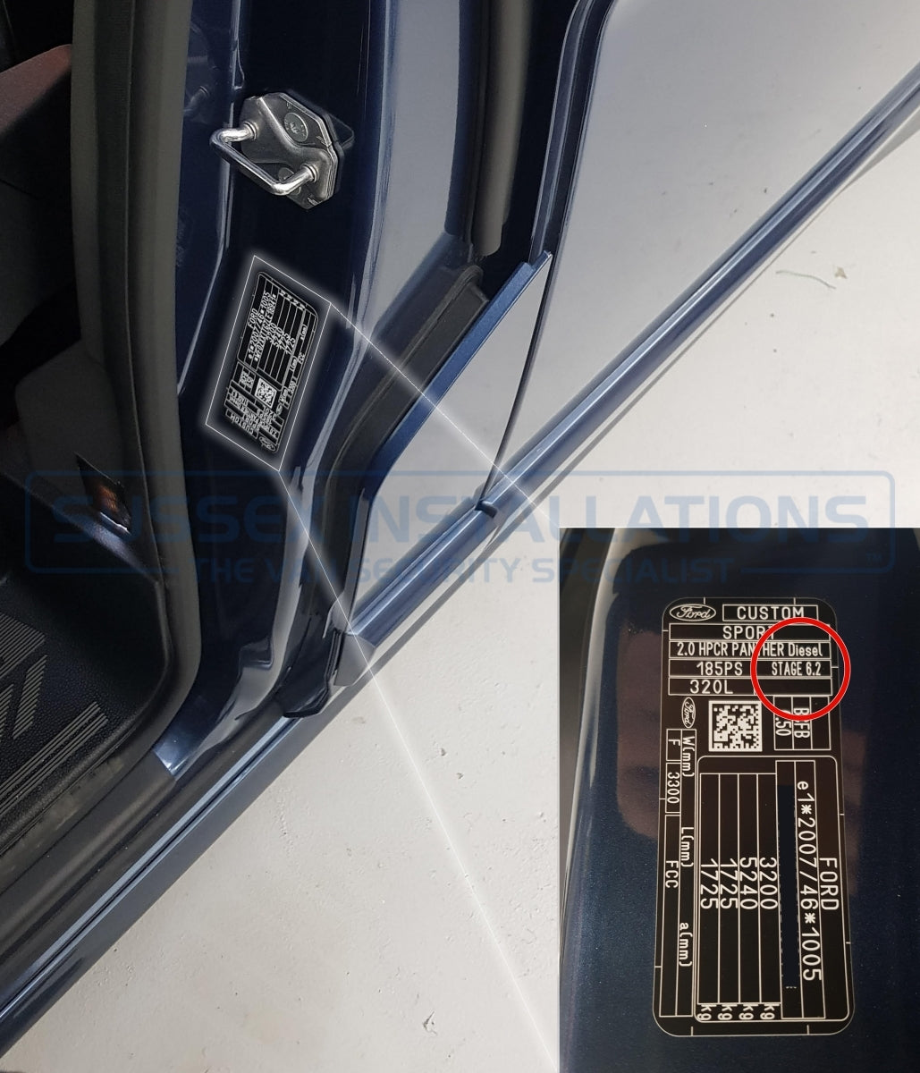 Internal Latch Shield - Ford Transit Custom – Fortress Vehicle Security