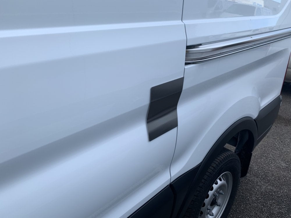 Ford Transit 2014on Locks 4 Vans (L4V) External Shields / Repair Plate ...